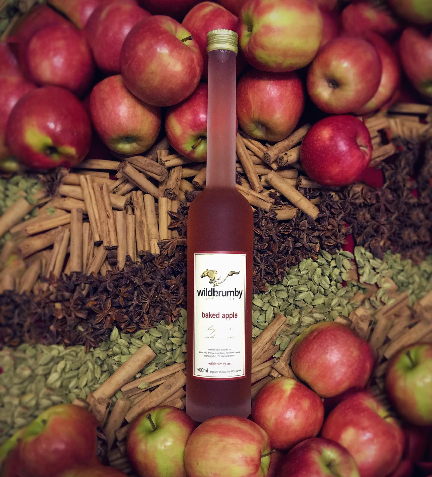 The spirit of winter is Baked Apple Schnapps - Wildbrumby Distillery ...